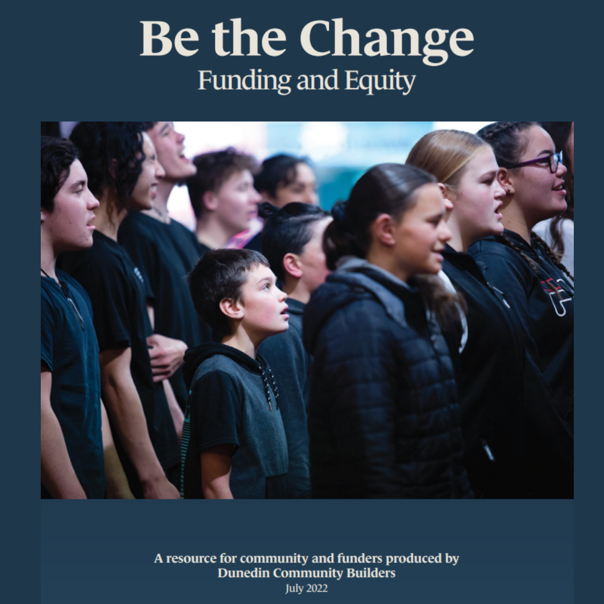 Be the Change – Funding and Equity | Inspiring Communities