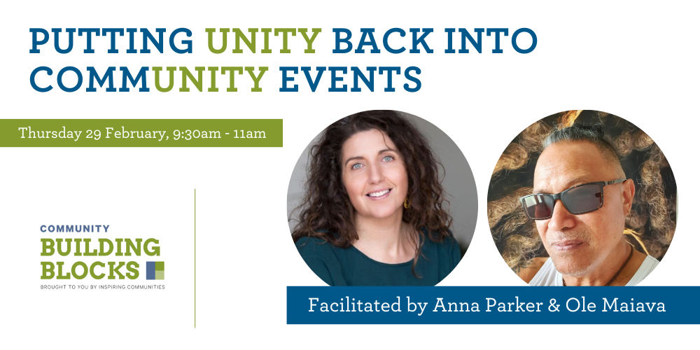 Community Building Blocks | Inspiring Communities